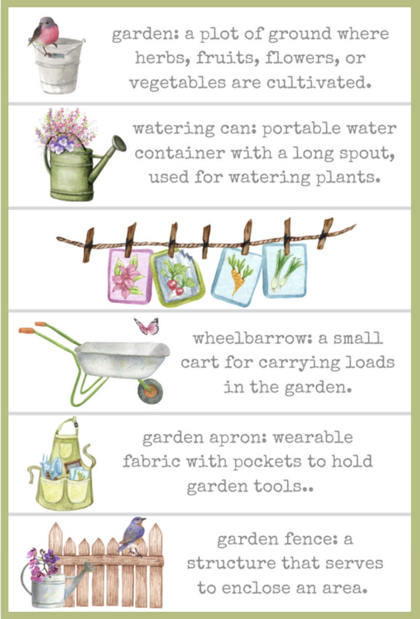 Watercolor Garden Themed Bookmarks - Download and Print - CREATIVE CAIN ...